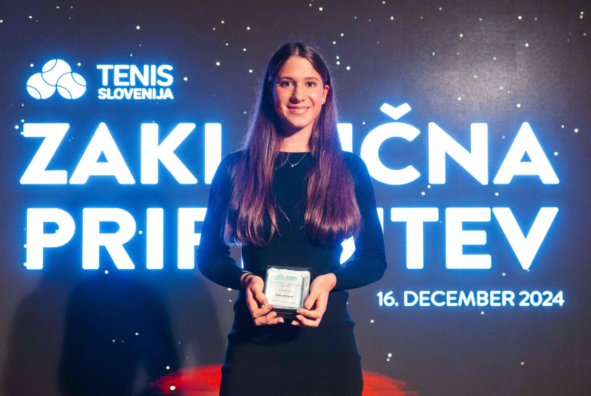 Zala Bizjak – najboljša igralka tenisa v Sloveniji do 16 let – I ...